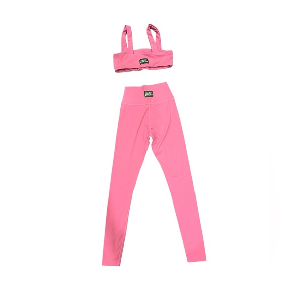 Daily Drills | Pants & Jumpsuits | Daily Drills Pink Workout Set ...